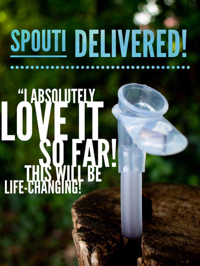 Spouti™ Leak Free External Urinary Device